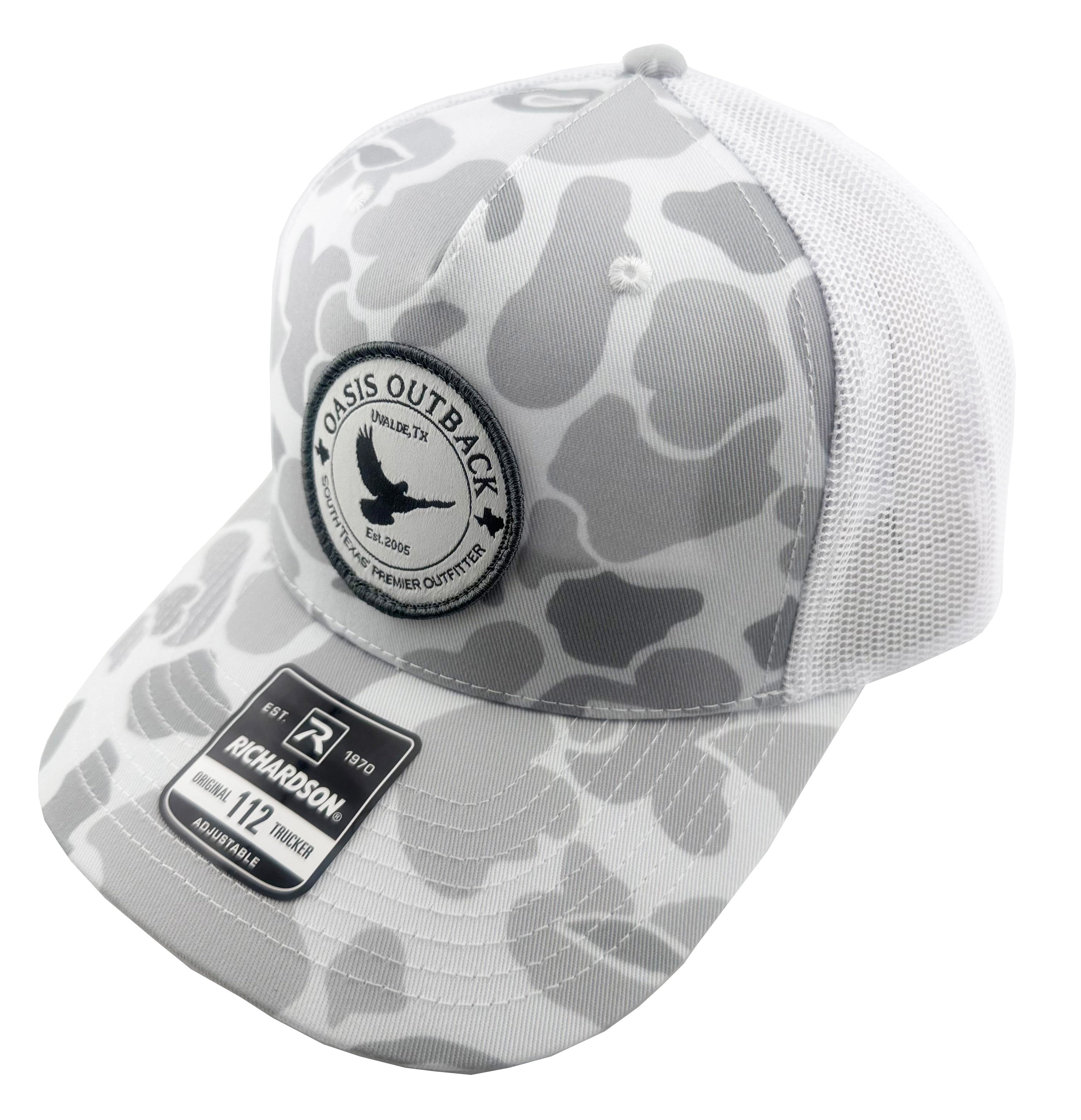 Oasis Outback 112PFP Blazed Duck Camo/White Hat