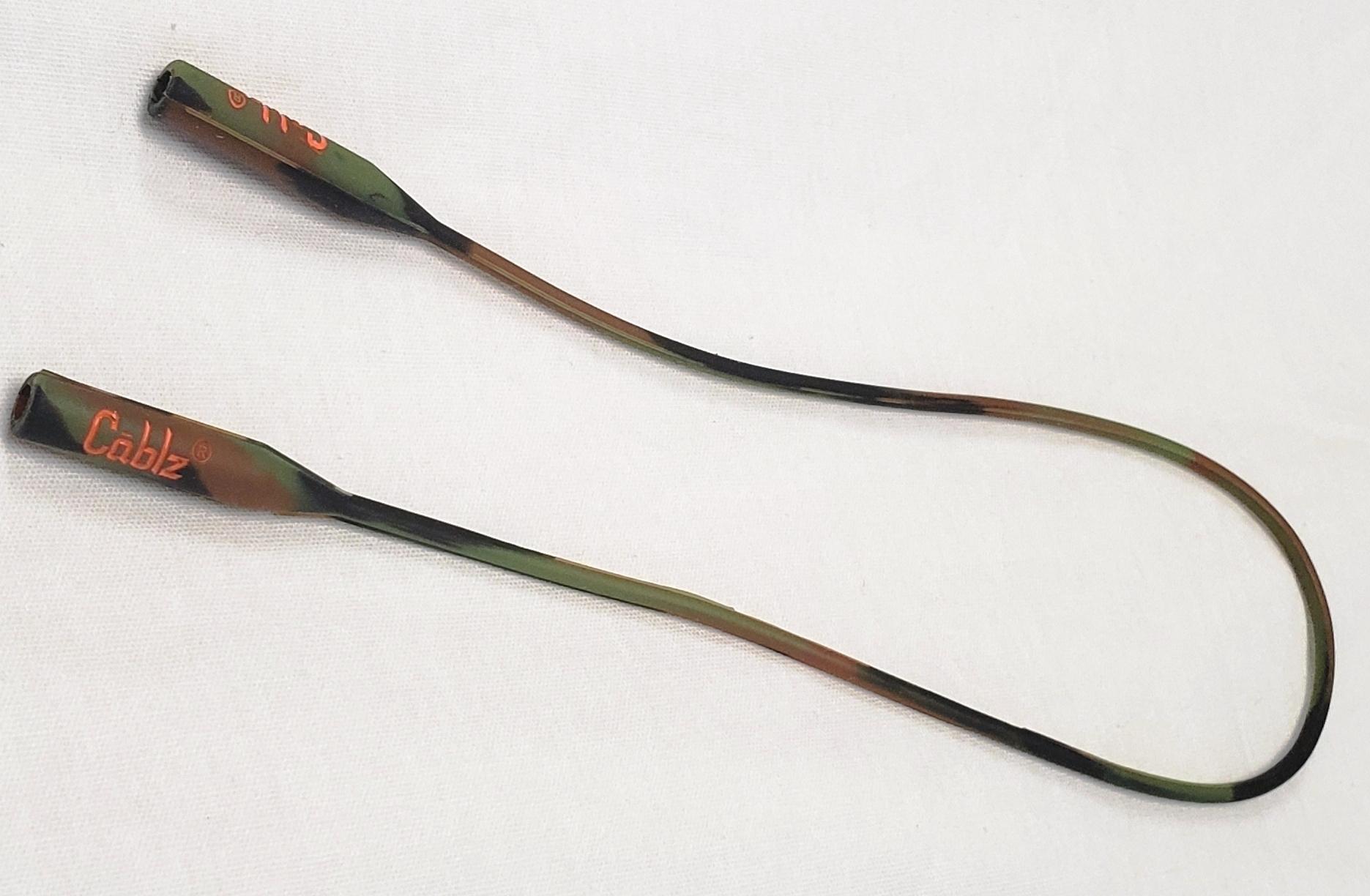 Cablz 580963 16 in. Silicone Sunglass Retainer Camo Army – Oasis Outback