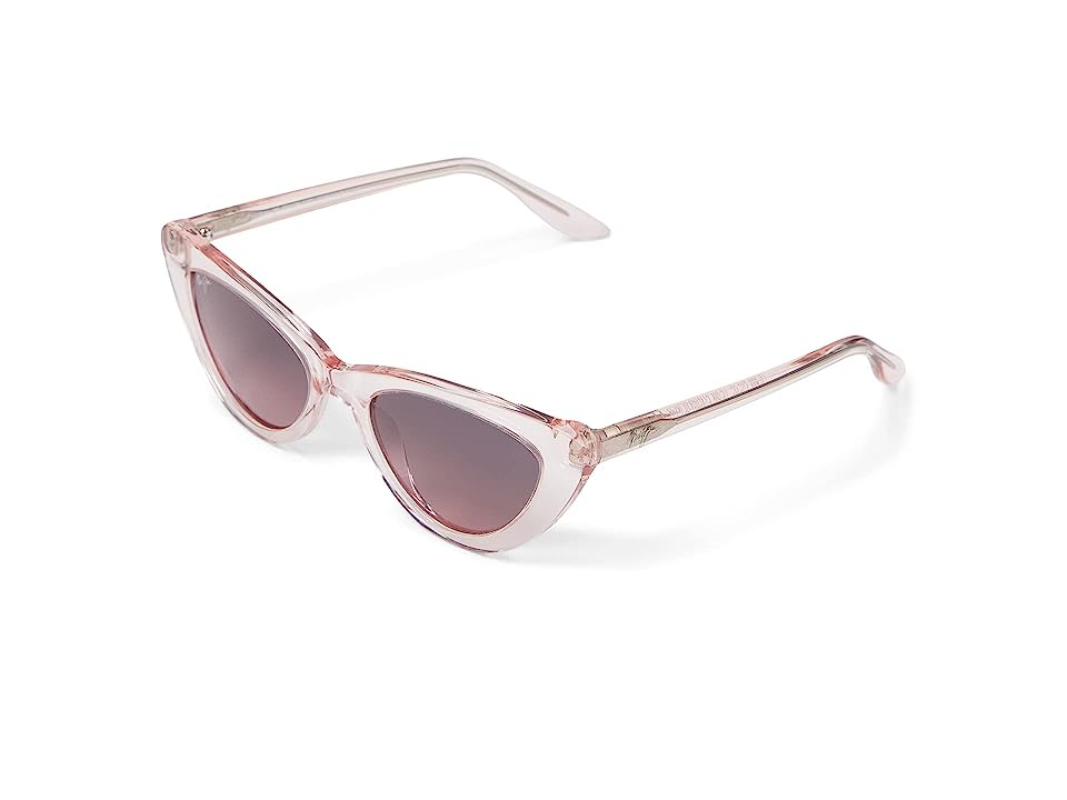 Maui Jim Lychee Sunglasses 09 - Translucent Light Pink - Maui Rose Uni ...