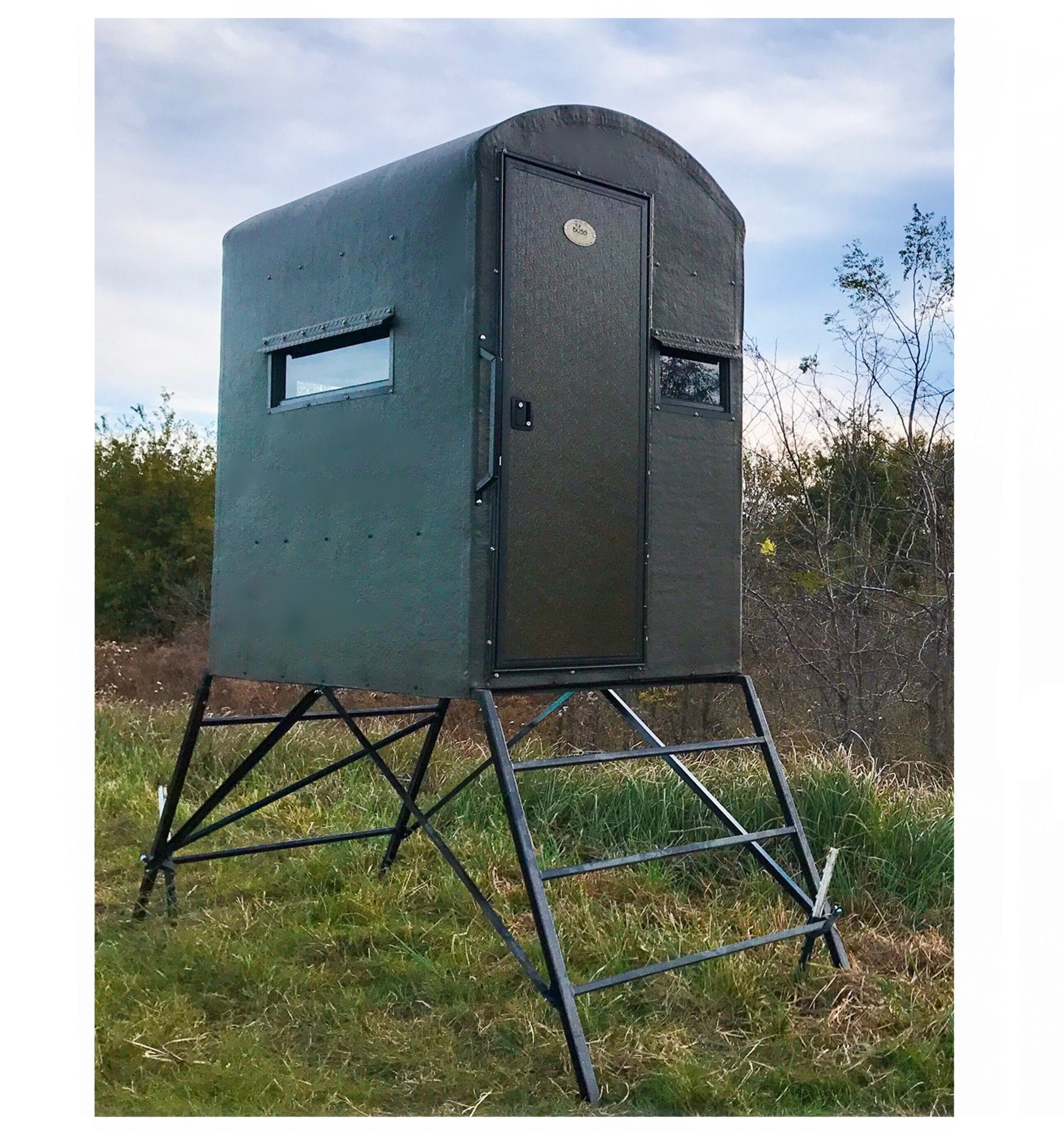 Boss Game Systems - Ranger 4x6 Blind 4' Ladder Tower – Oasis Outback