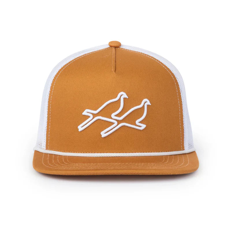 Two Dove - Puff Logo Trucker - Tobacco – Oasis Outback