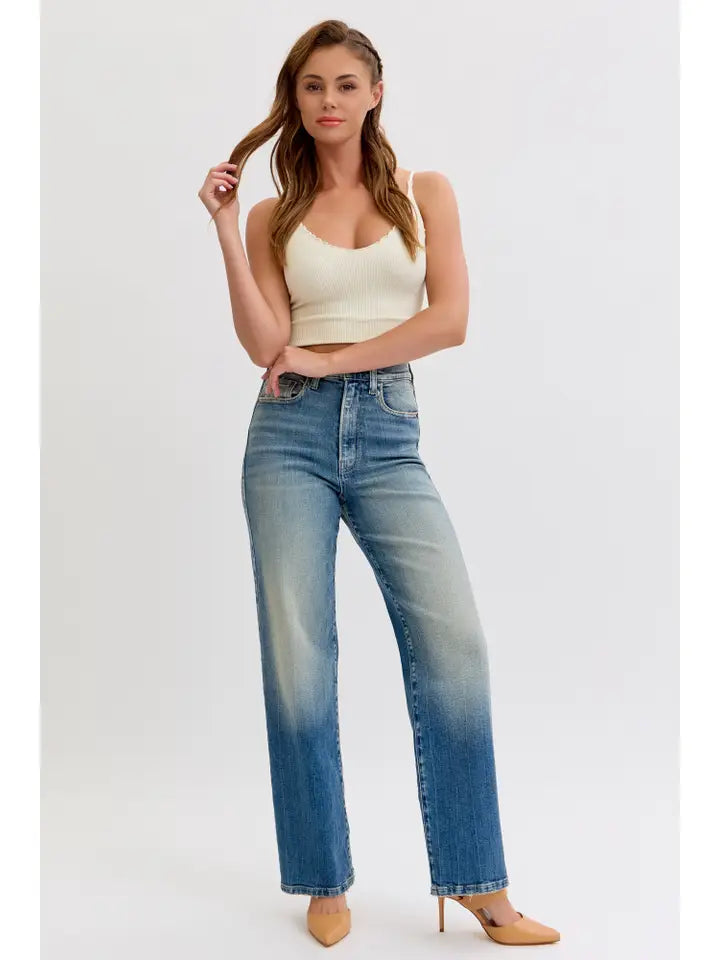 CELLO - Super High Rise Dad Jean – Oasis Outback